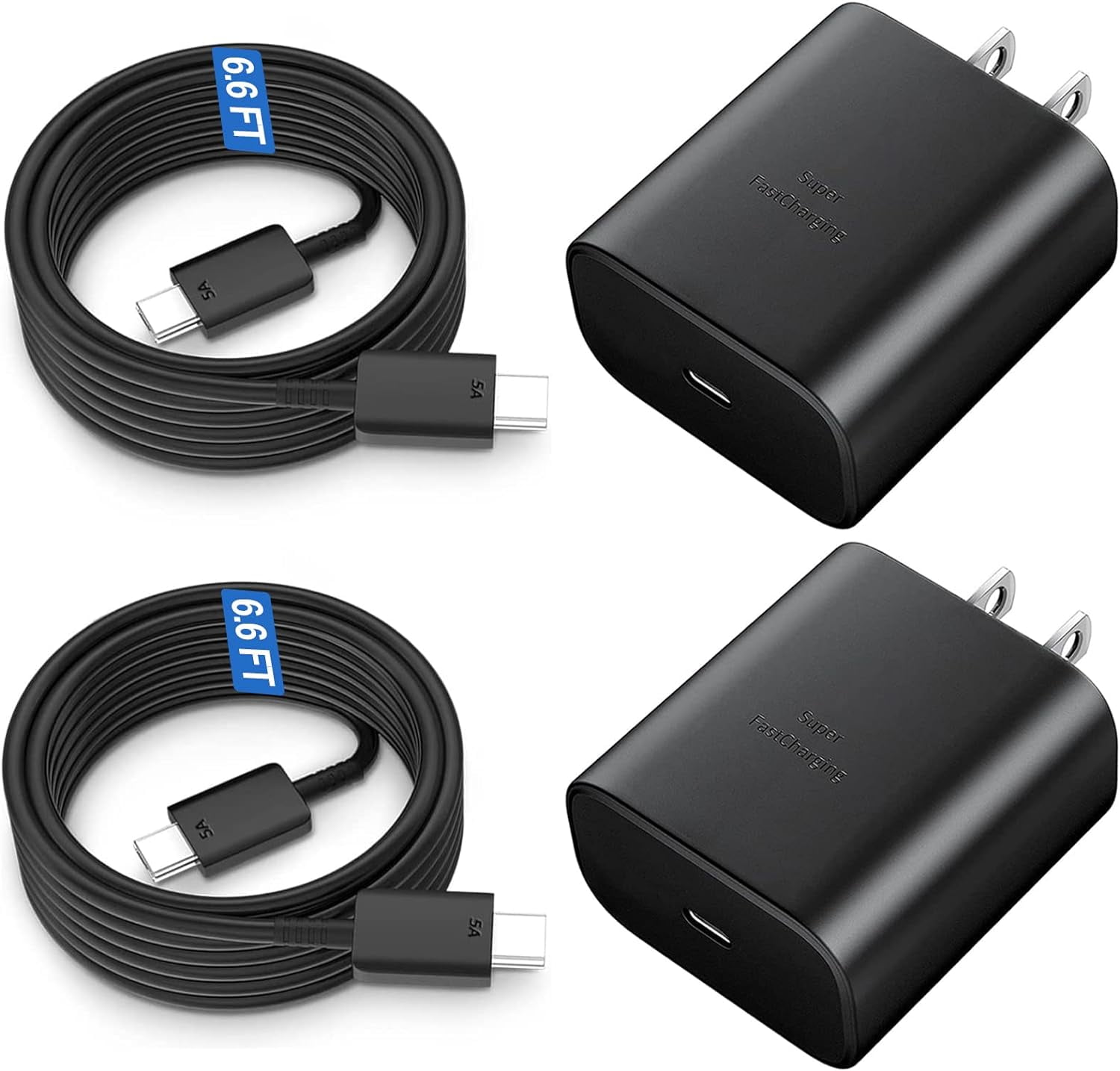 45W Samsung Super Fast USB-C Wall Charger for Samsung Galaxy S24 Ultra ...