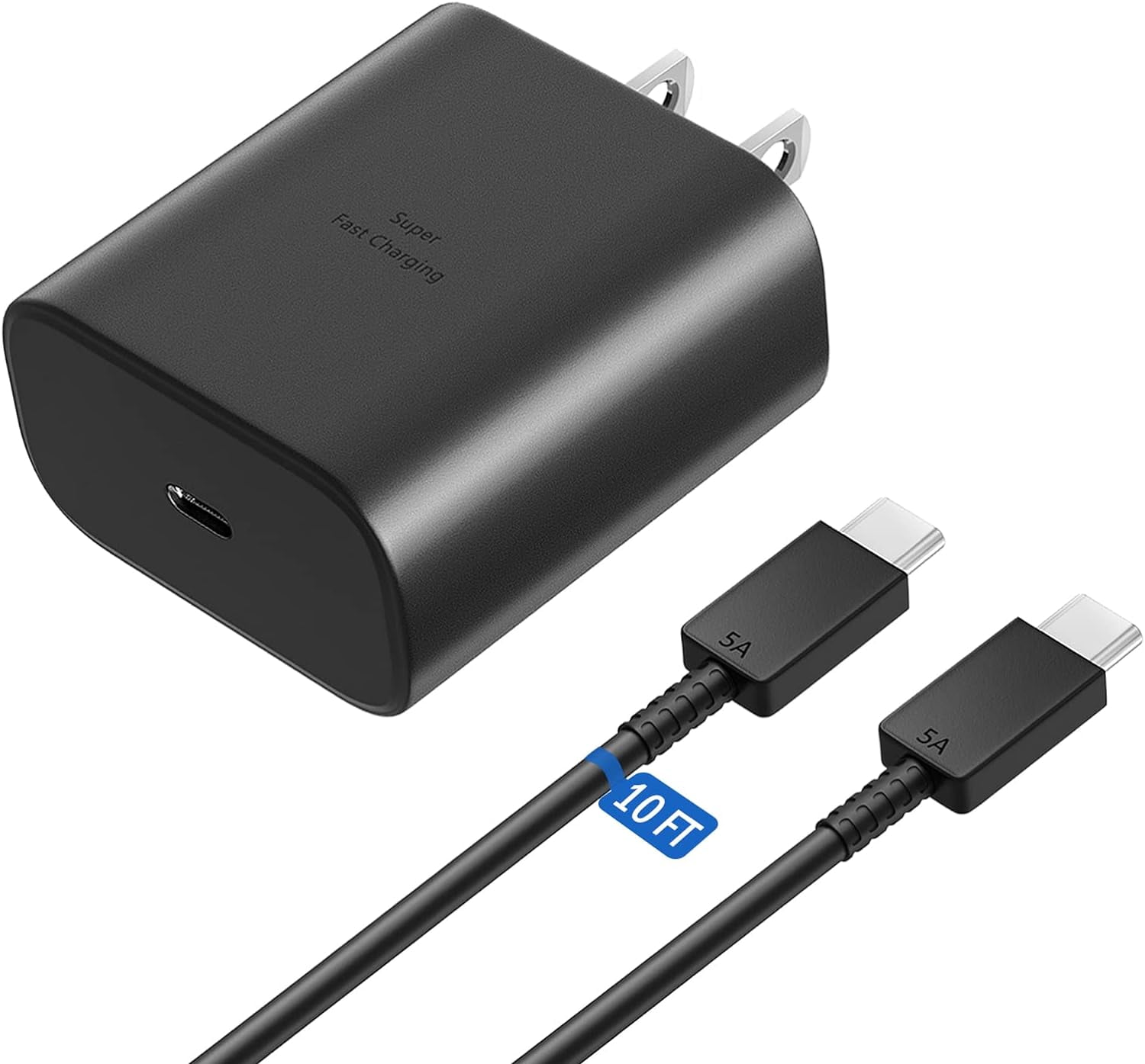 45W Super Fast Charger USB Type C Wall Charger for Samsung Galaxy S22/S22 Ultra/S22+, Note 10 ...