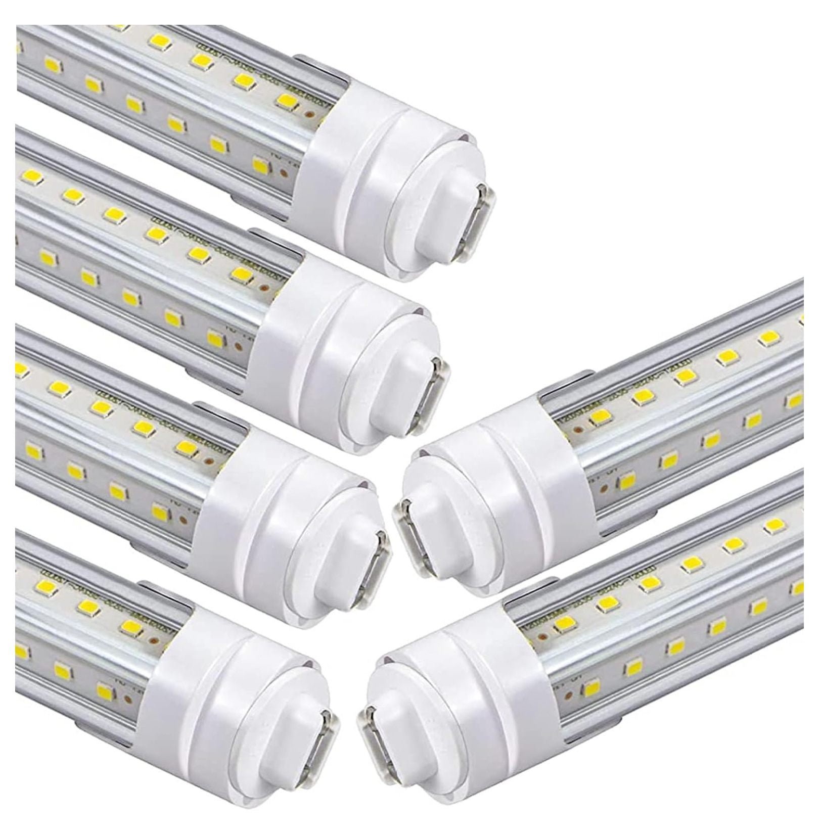 45W T8 LED Tube Lights 5 Foot(Equal to 57.8in),F60T12 Fluorescent Bulb ...