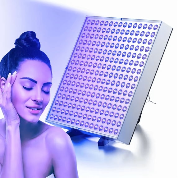 45W Tanning Lamp Solarium with 225PCS Blue Light Adjustable Stand ...