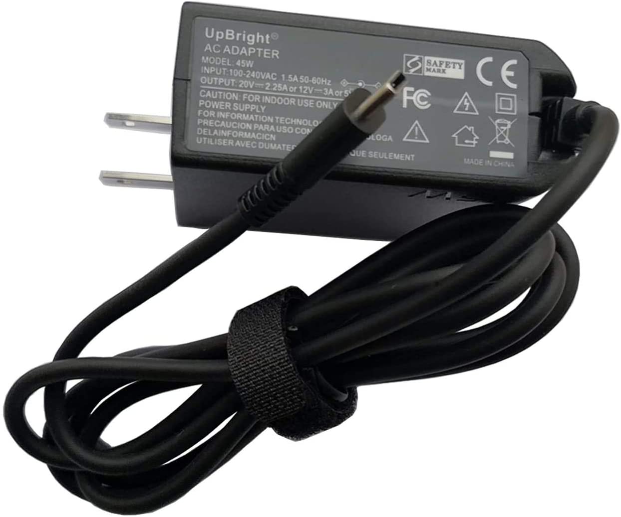 45W USB-C AC DC Adapter for BMAX ICP30-120-2000 ICP30-120-200D MaxBook ...