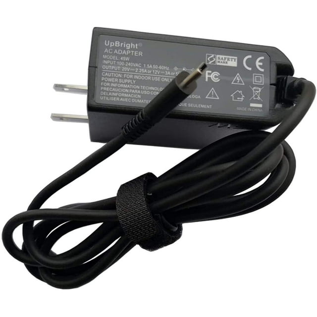45W USB-C AC DC Adapter for BMAX ICP30-120-2000 ICP30-120-200D MaxBook ...