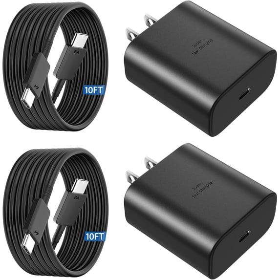 45W USB C Super Fast Charger Type C Charger Fast Charging Android Phone ...