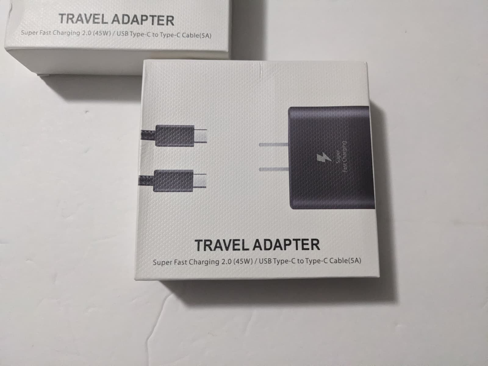 45W USB-C Super Fast Charging Wall Charger with Type 6FT C Cable ...
