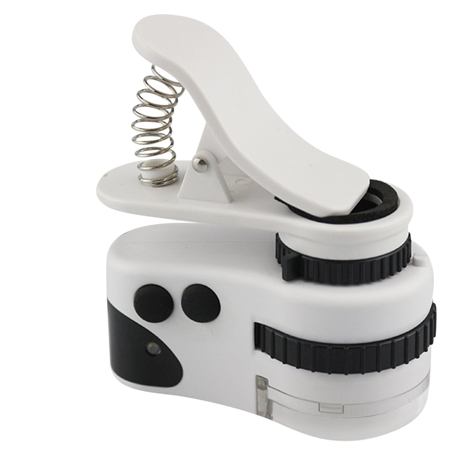45X Universal Mobile Phone LED Microscope Magnifier with Clip ...