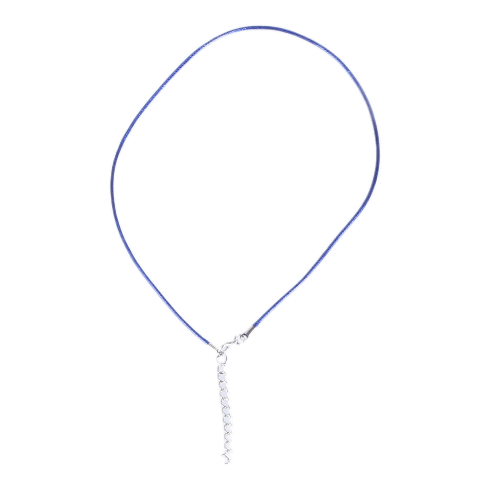 45cm Braided Adjustable Leather Rope Wax Cord Handmade Necklace Pendant ...