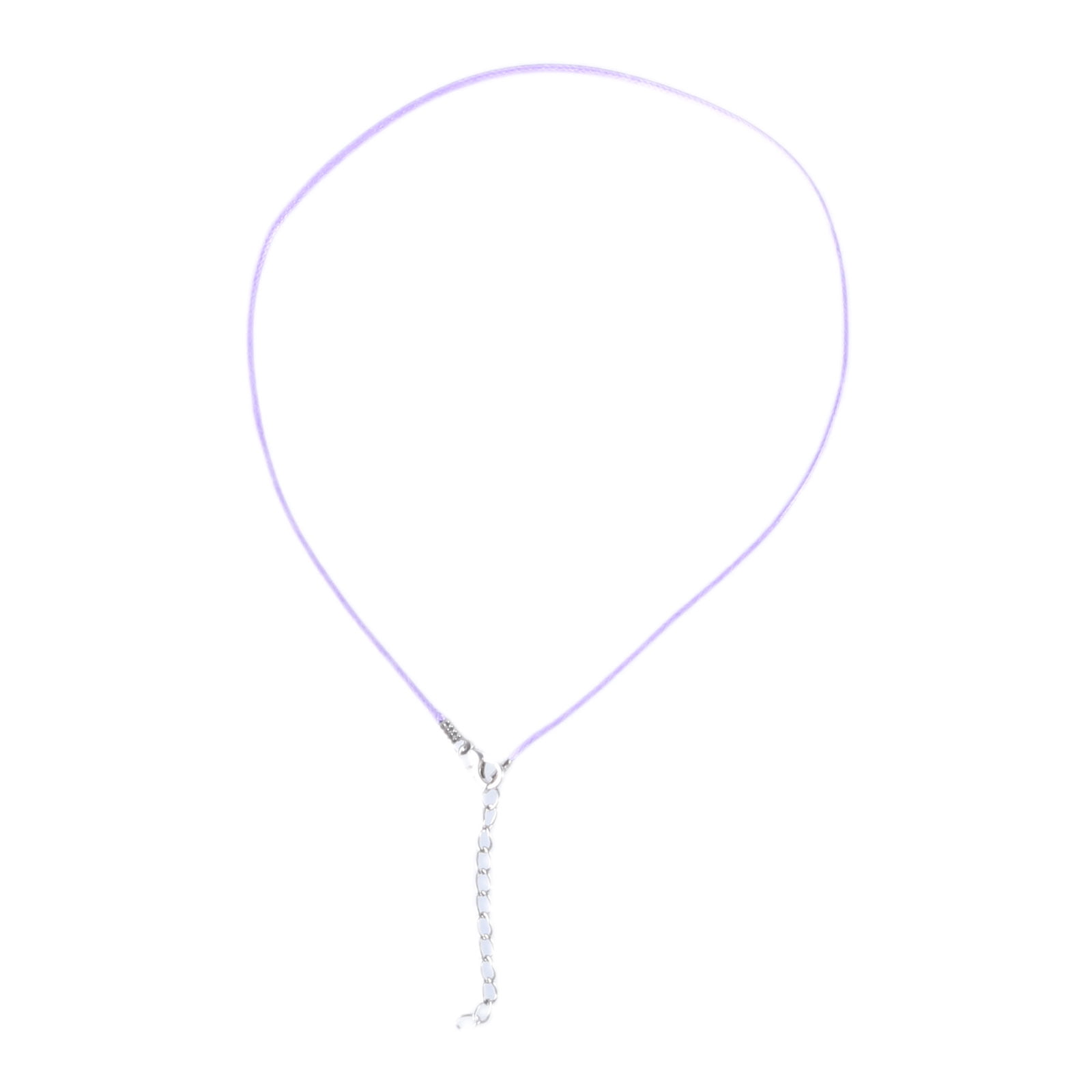 45cm Braided Adjustable Leather Rope Wax Cord Handmade Necklace Pendant ...