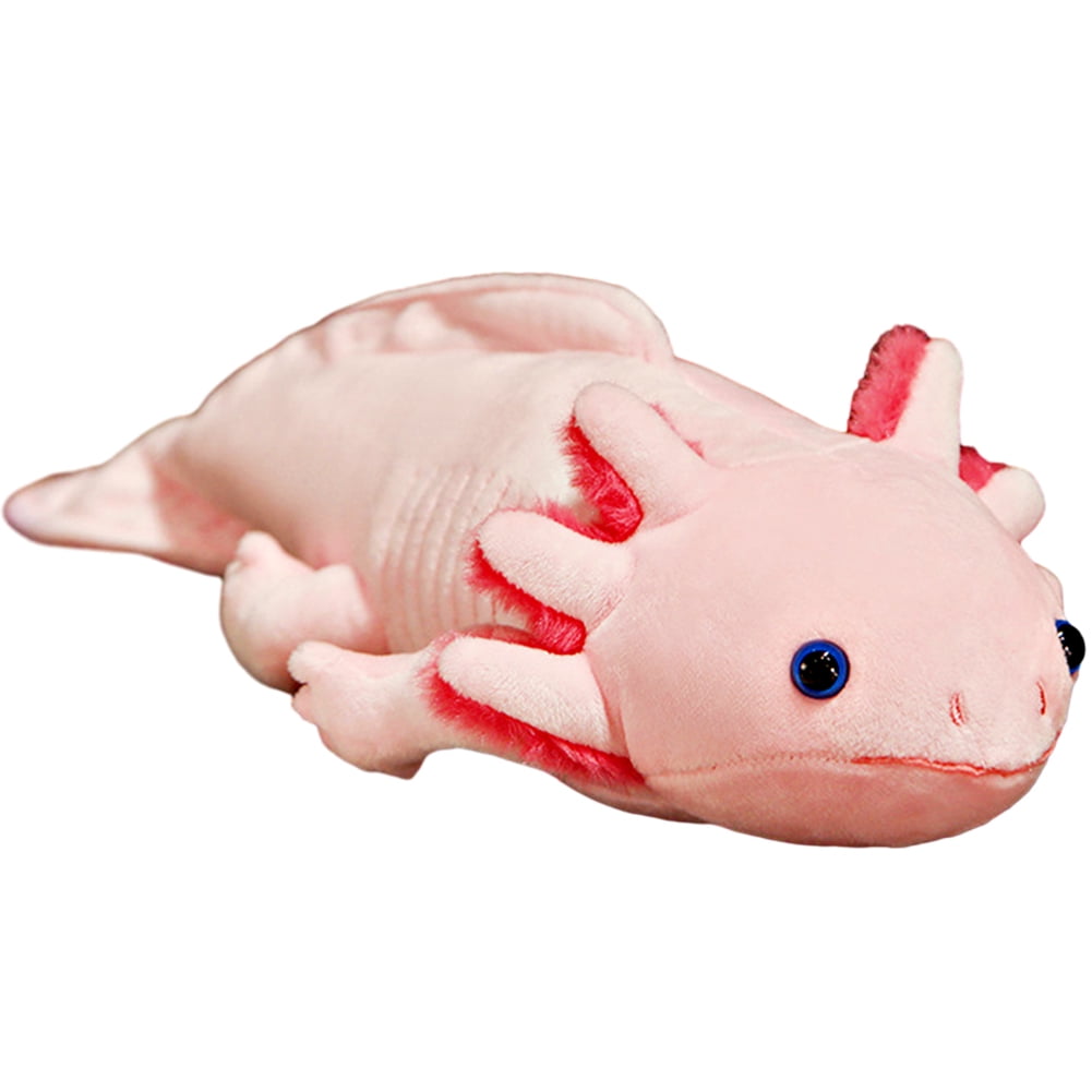 45cm Cute Axolotl Stuffed Plush Toy Long Pillow Cushion for Kids (Pink ...