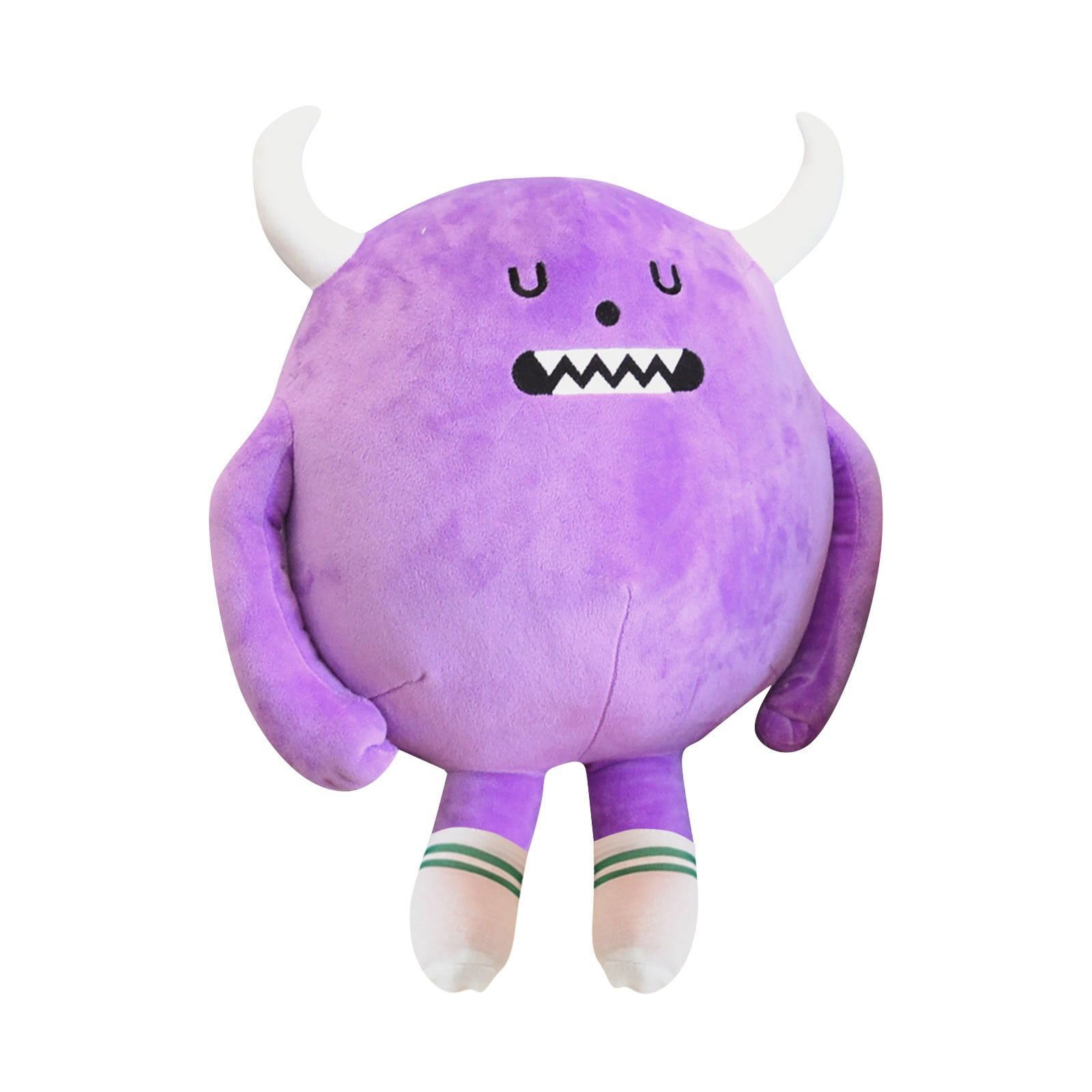 45cm Devil Horns Plush Toy, Unique Stuffed Animal Doll for Teens, Fun ...