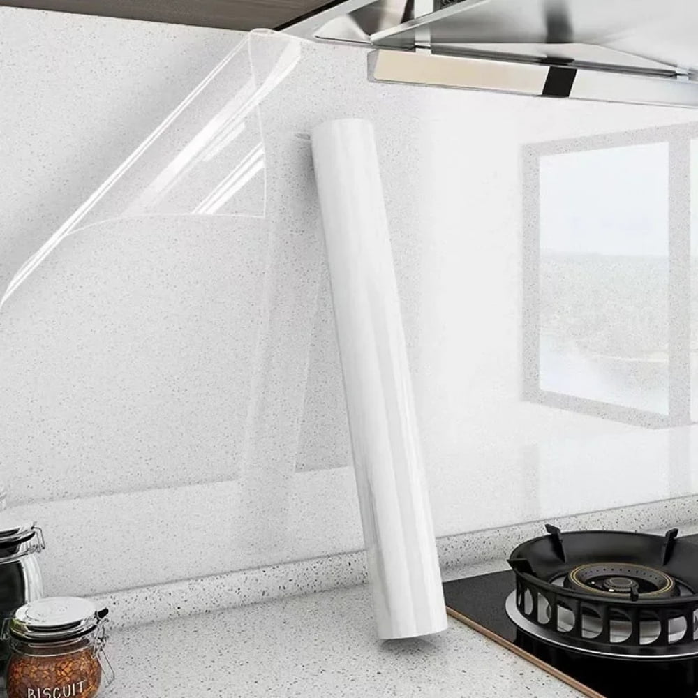 45cm Transparent Waterproof Oil-Proof Static Wallpaper - Kitchen Stove ...