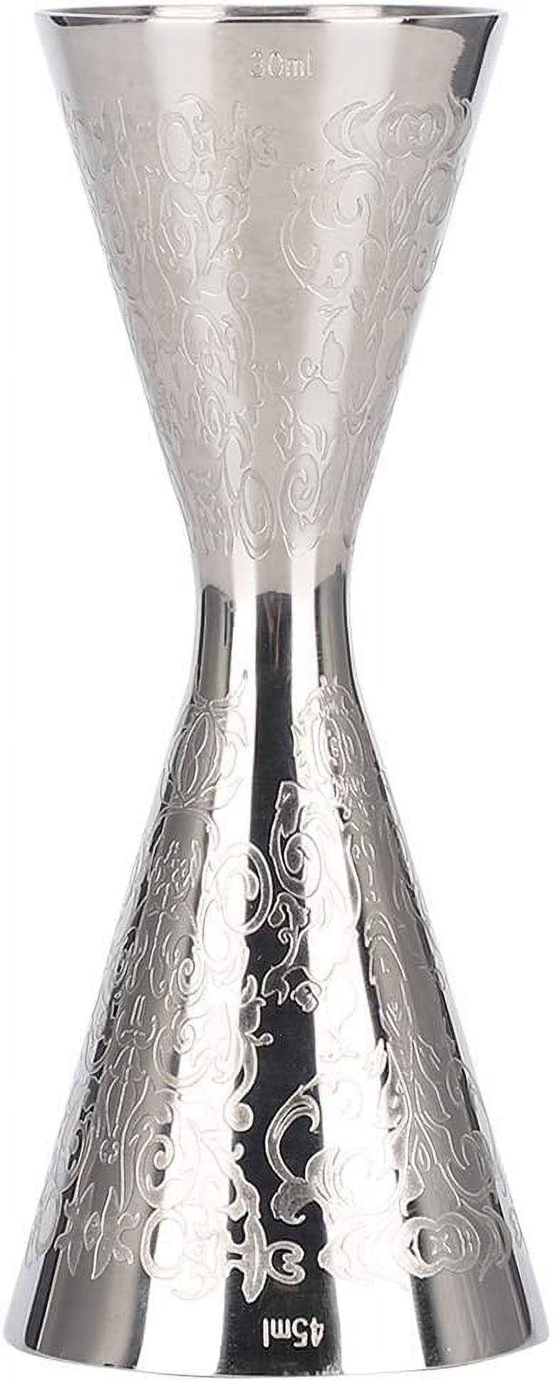 45ml/30ml Jigger for Bartending, Stainless Steel Double Cocktail Jigger ...