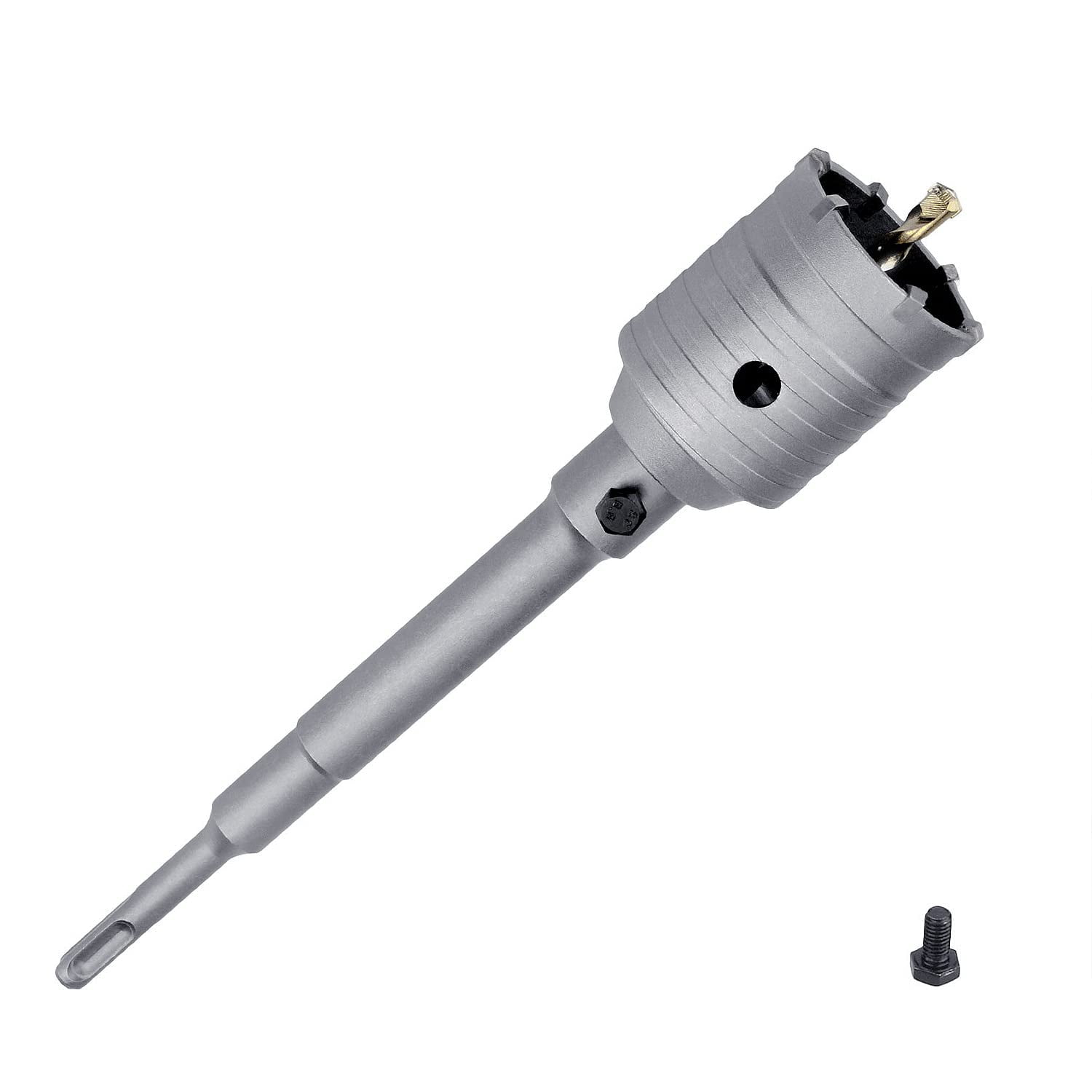 45mm (1-3/4 inch) Concrete Hole Saw with 220mm SDS Plus Connecting Rod ...