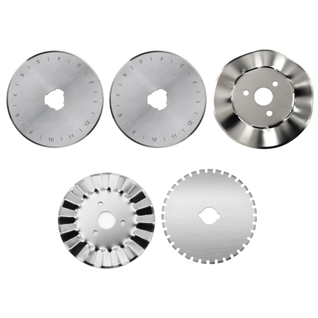 45mm/1.77inch Rotary Cutter Blades,5pack Rotary Cutter Blades ...