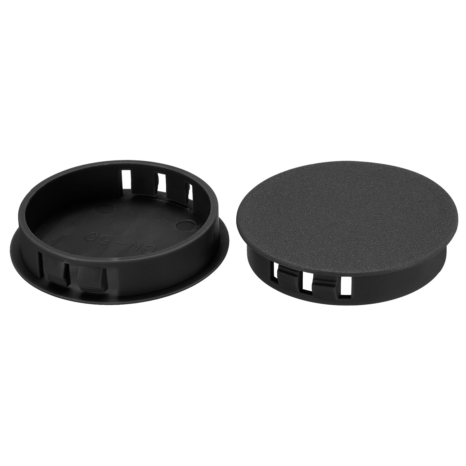45mm(1.8") Plastic Hole Plugs, Screw Bumper Hole Plug Flush Snap Type ...