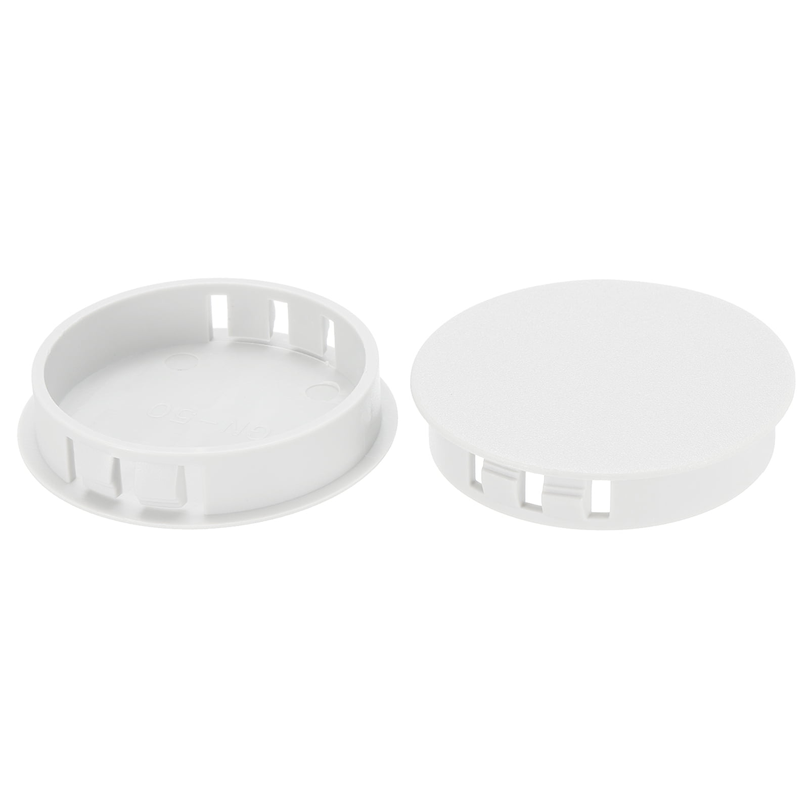 45mm(1.8") Plastic Hole Plugs, Screw Bumper Hole Plug Flush Snap Type ...