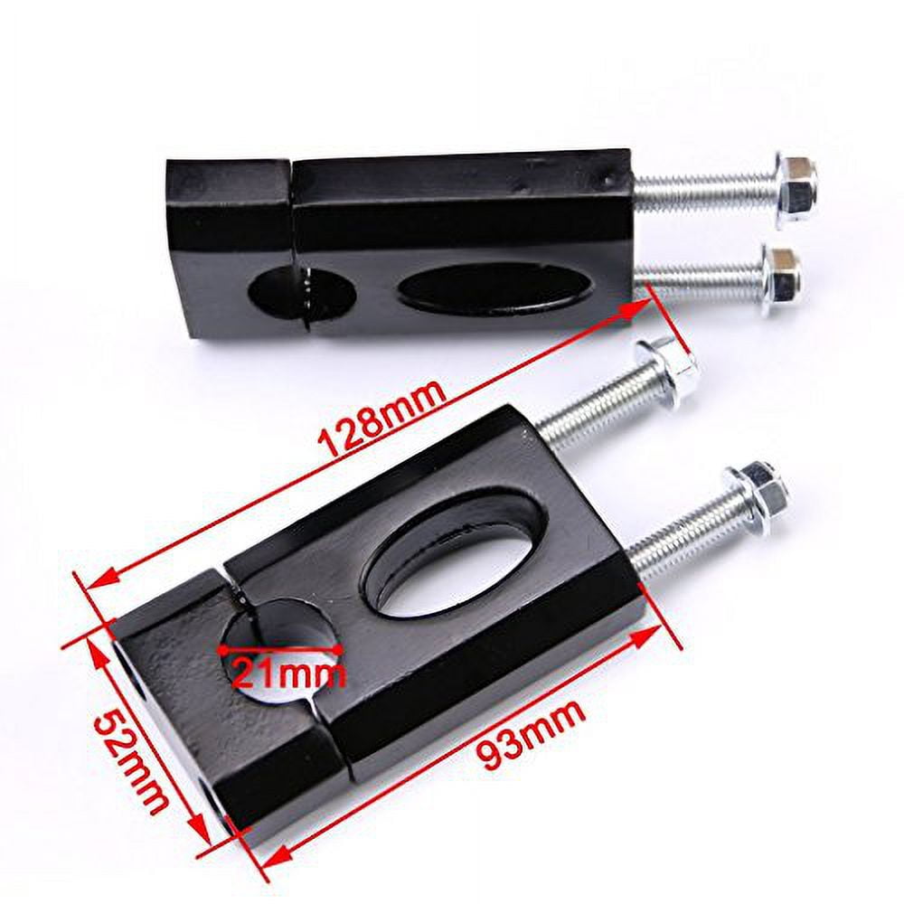 45mm/48mm Triple Clamp Bar Riser Mount for 22mm 7/8" Handlebar Front ...