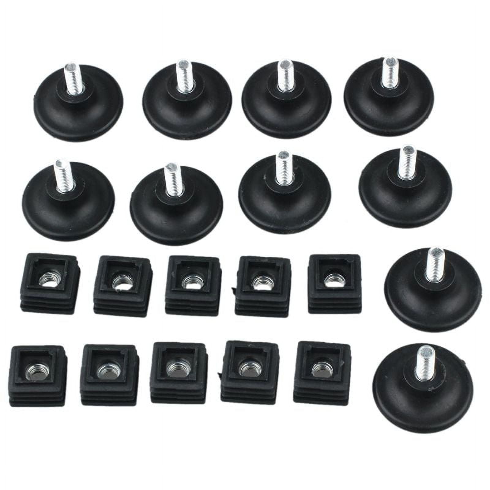 45mm Base Adjustable Leveling Foot 25mmx25mm Square Tube Insert Kit ...