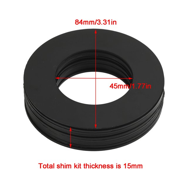 45mm Bucket Pin Shim Kit for Cat/Kubota/Deere/Komatsu Excavator and Skid Steer - Walmart.com