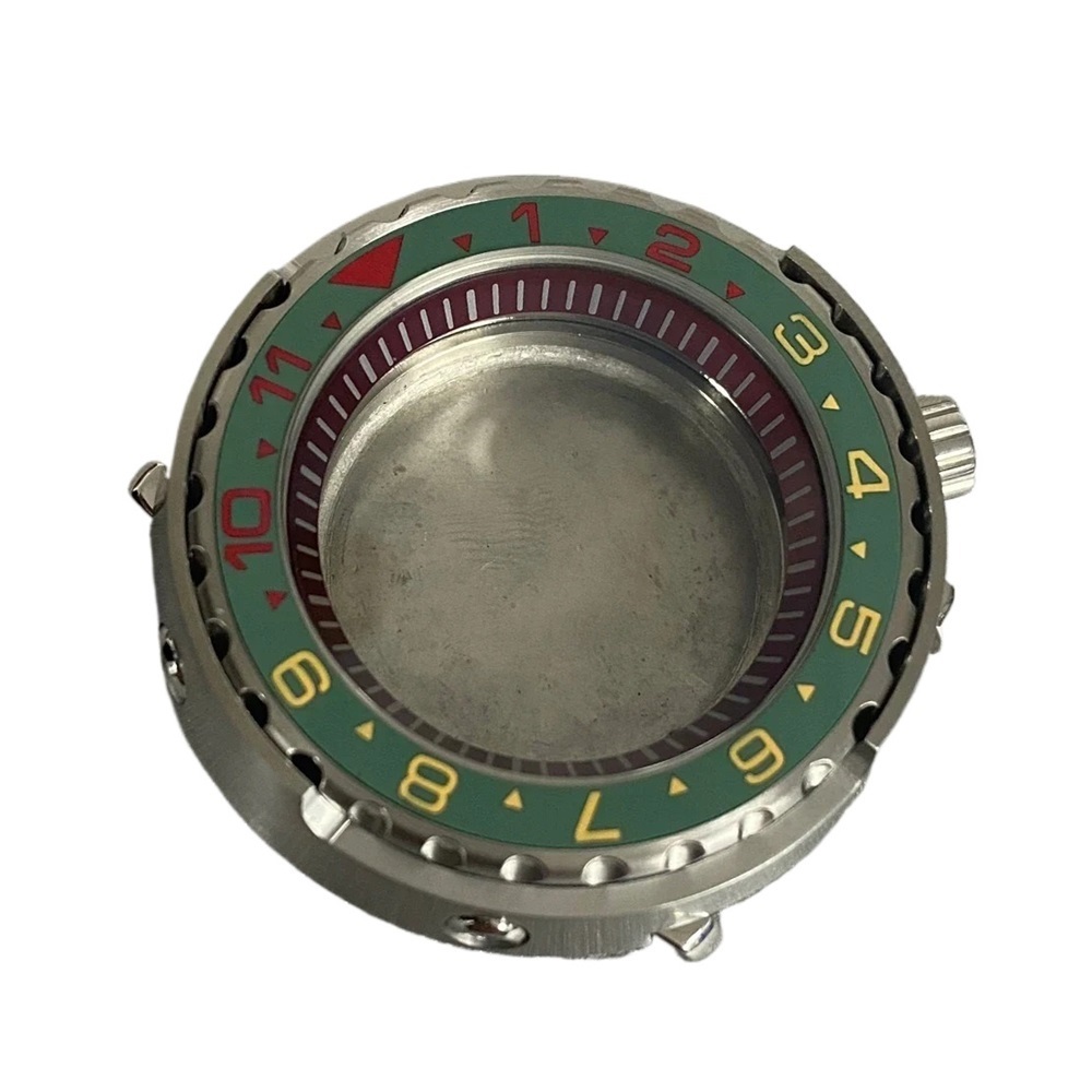 45mm Canned Watch Case Fit For NH35 Case with Ceramic Bezel Fit For ...