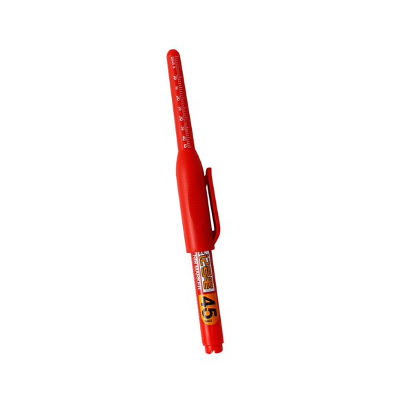 45mm Long Tip Marker, Water Drill Hole Pen for Woodworking & Metal ...