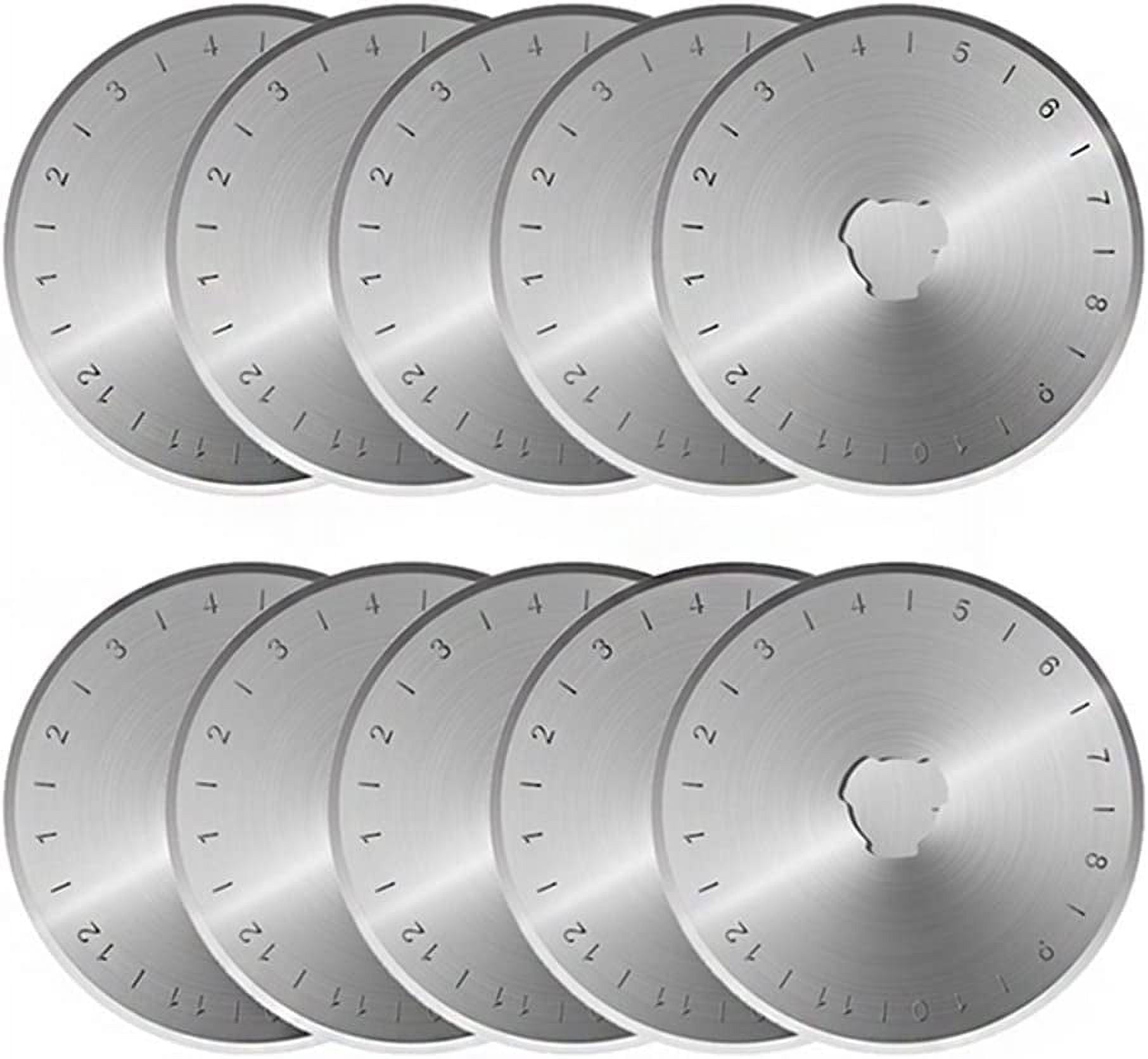 45mm Rotary Cutter Blades, 10 Pack 45mm Replace Rotary Blades Fits ...