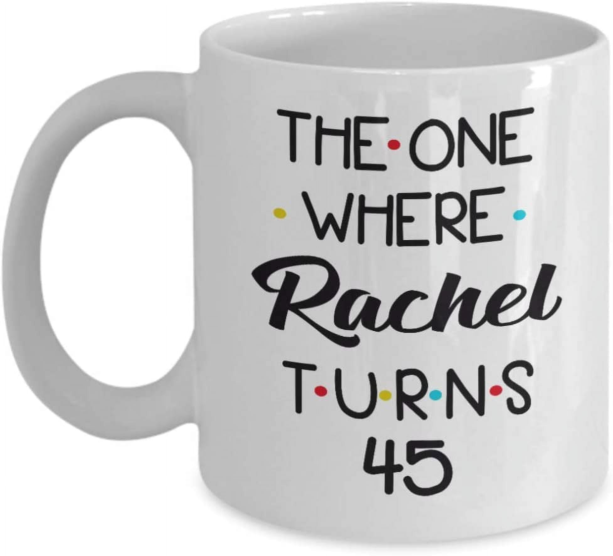 45th Birthday Coffee Mug Turning 45 Birthday 45th Bday Gift Idea For ...
