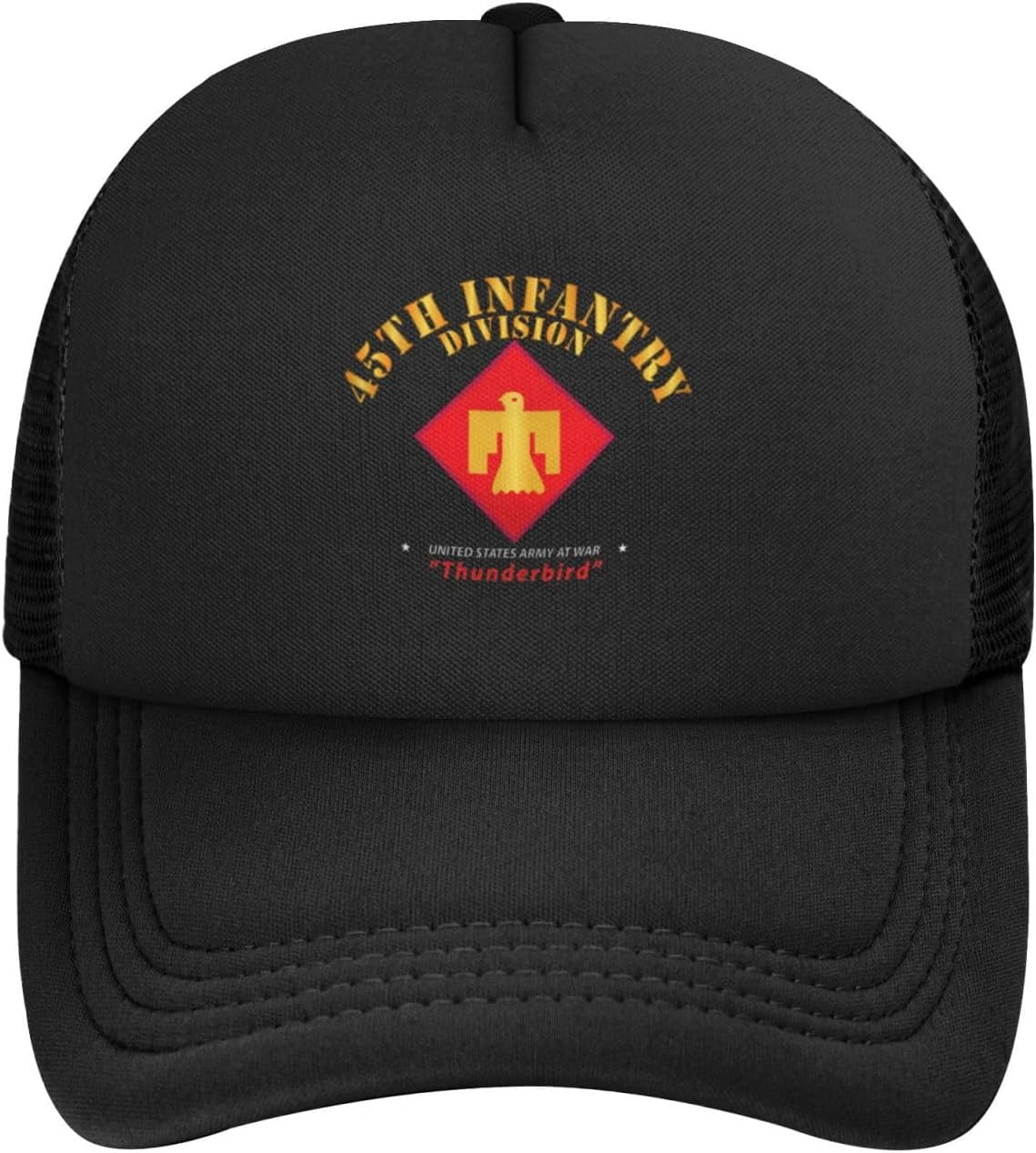 45th Infantry Division1 Cap Hats for Men Women Veteran Baseball Cap ...