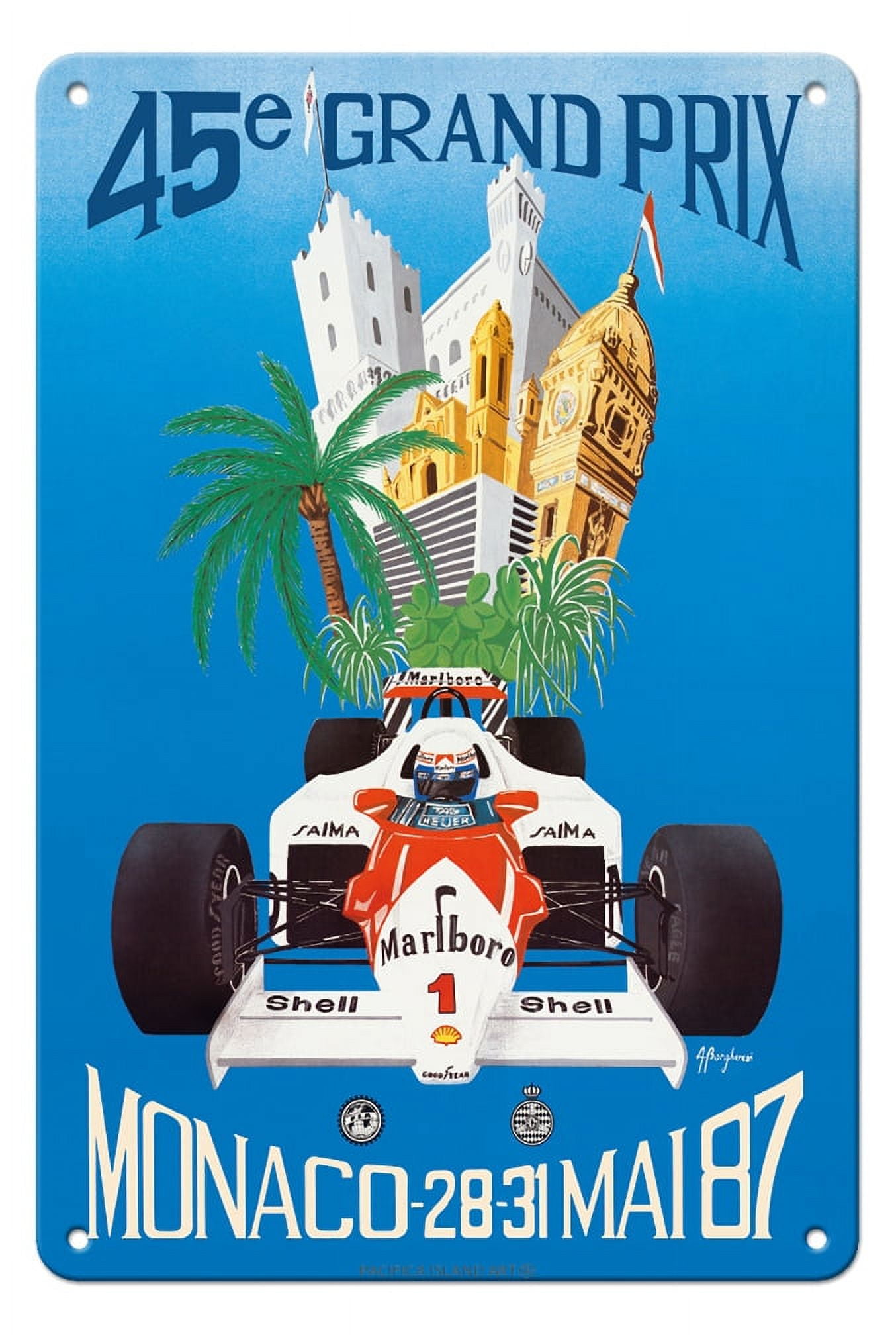 45th Monaco Grand Prix (Circuit de Monaco) - Formula One Race Cars ...