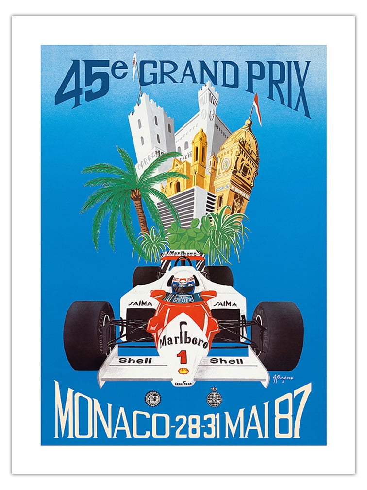 45th Monaco Grand Prix (Circuit de Monaco) - Formula One Race Cars ...