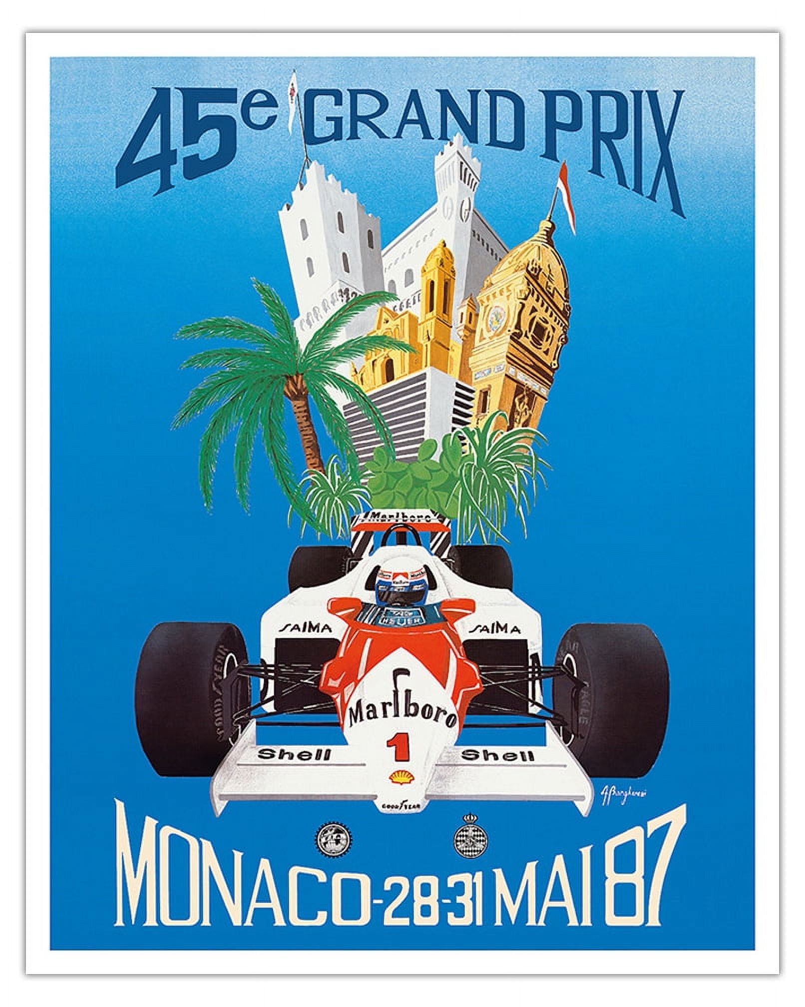 45th Monaco Grand Prix (Circuit de Monaco) - Formula One Race Cars ...