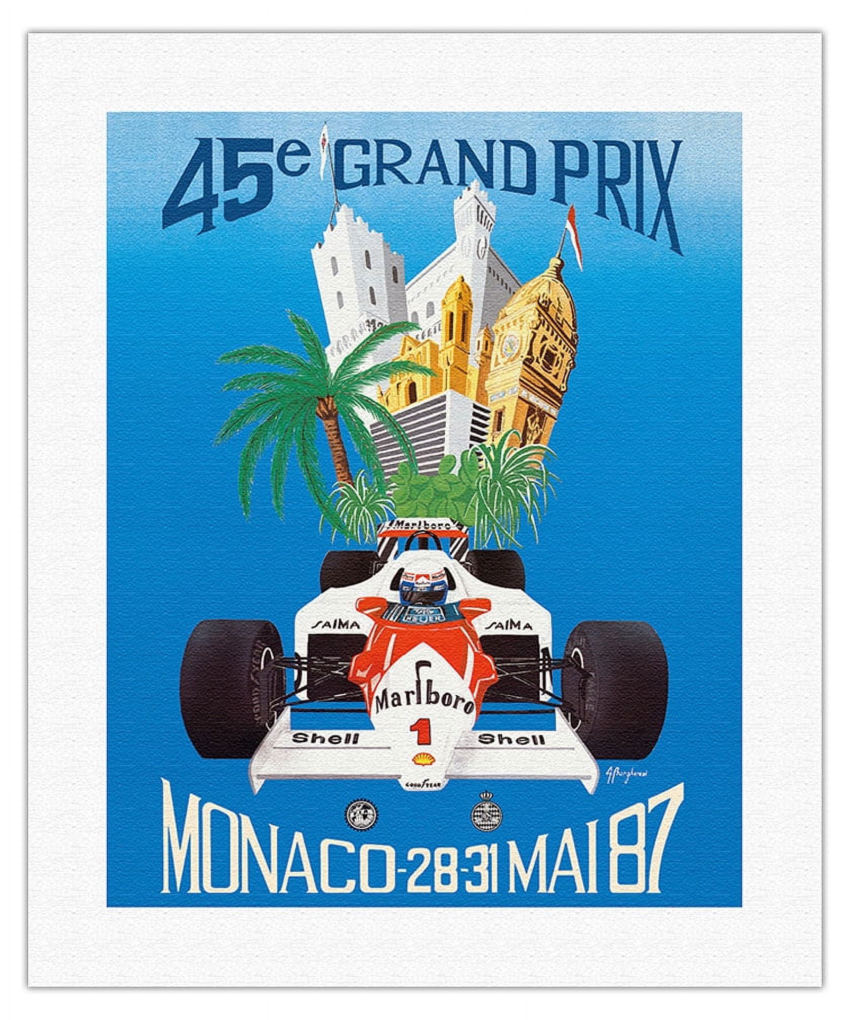45th Monaco Grand Prix (Circuit de Monaco) - Formula One Race Cars ...