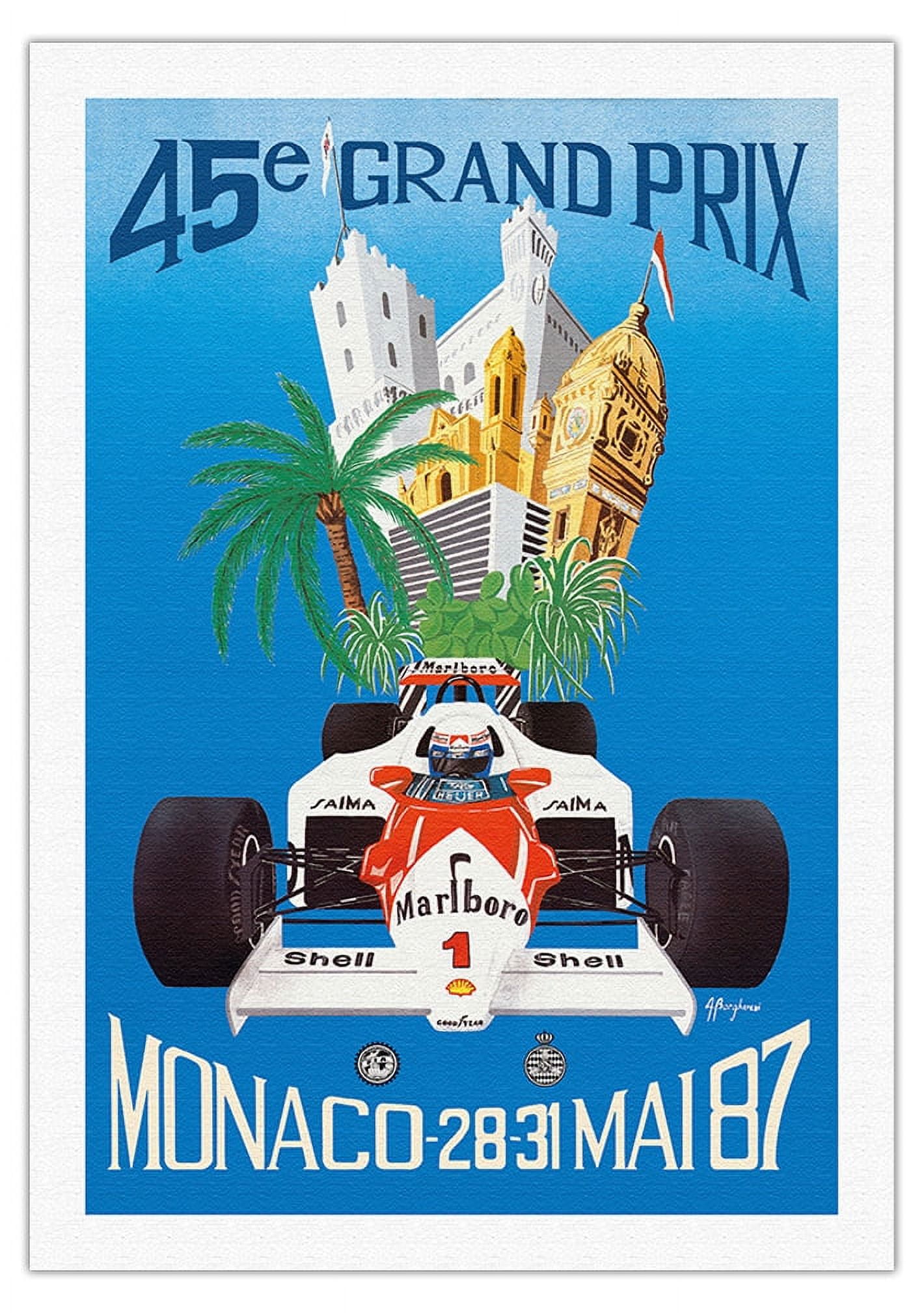 45th Monaco Grand Prix (Circuit de Monaco) - Formula One Race Cars ...