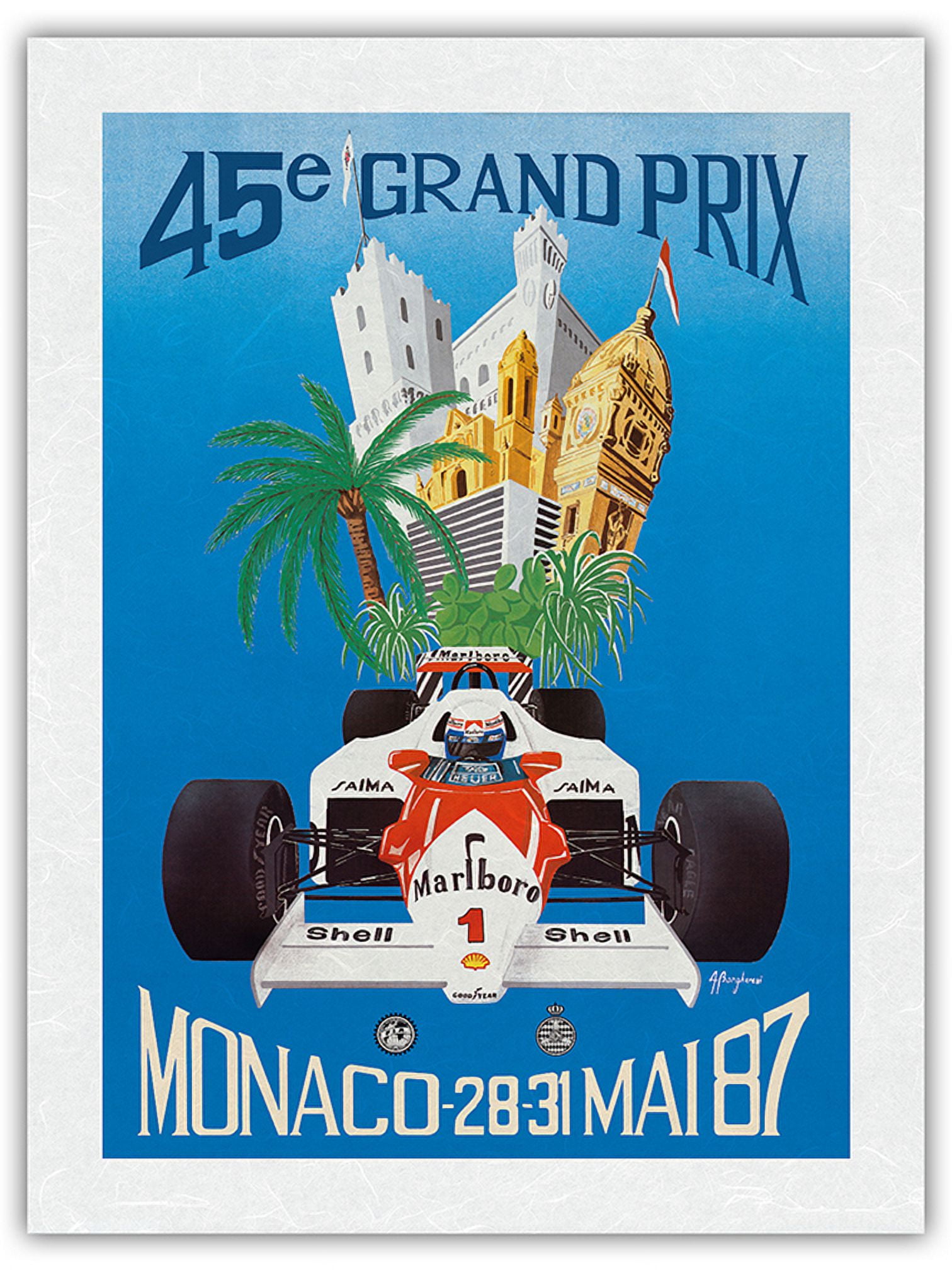 45th Monaco Grand Prix (Circuit de Monaco) - Formula One Race Cars ...