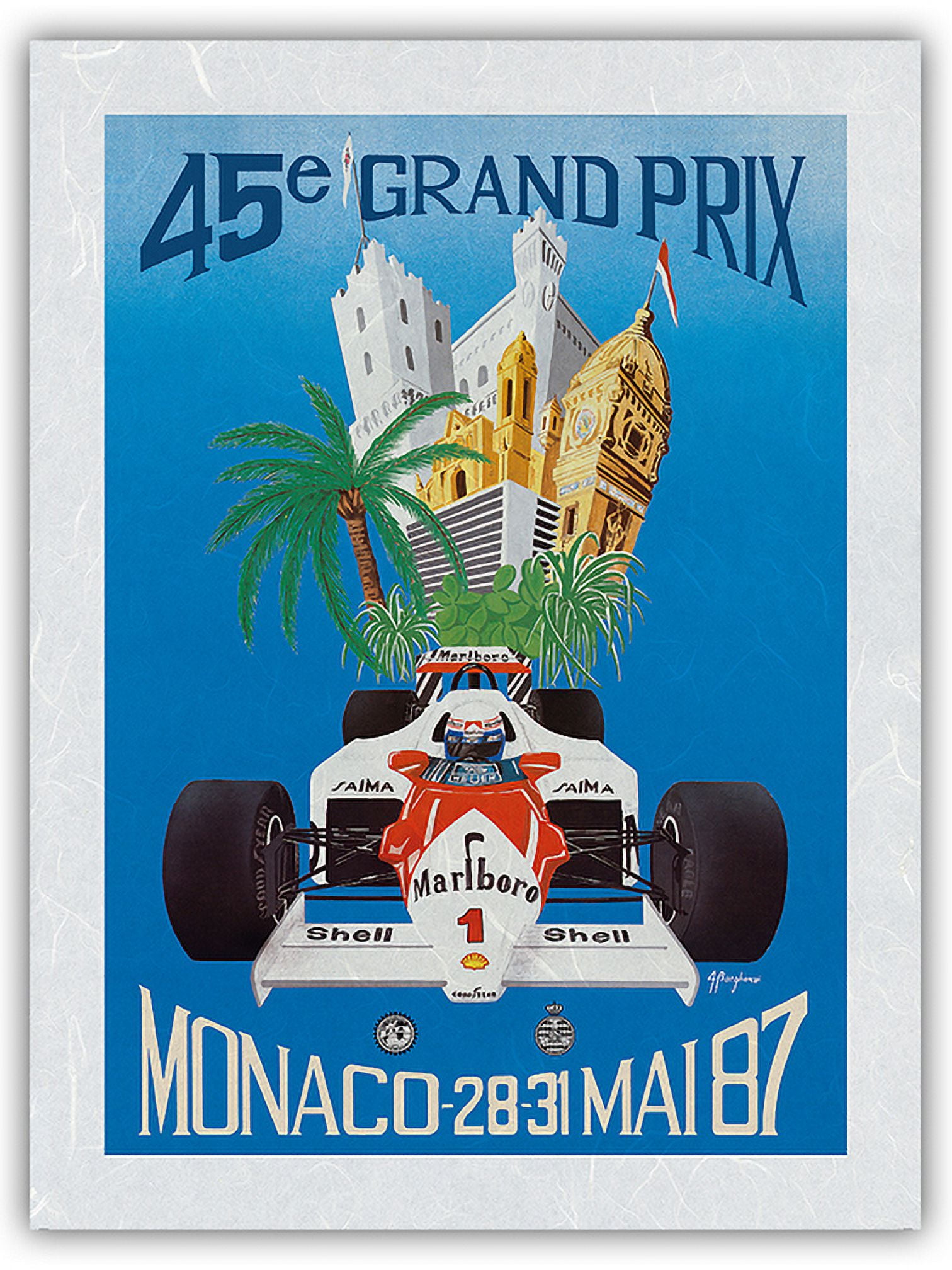 45th Monaco Grand Prix (Circuit de Monaco) - Formula One Race Cars ...