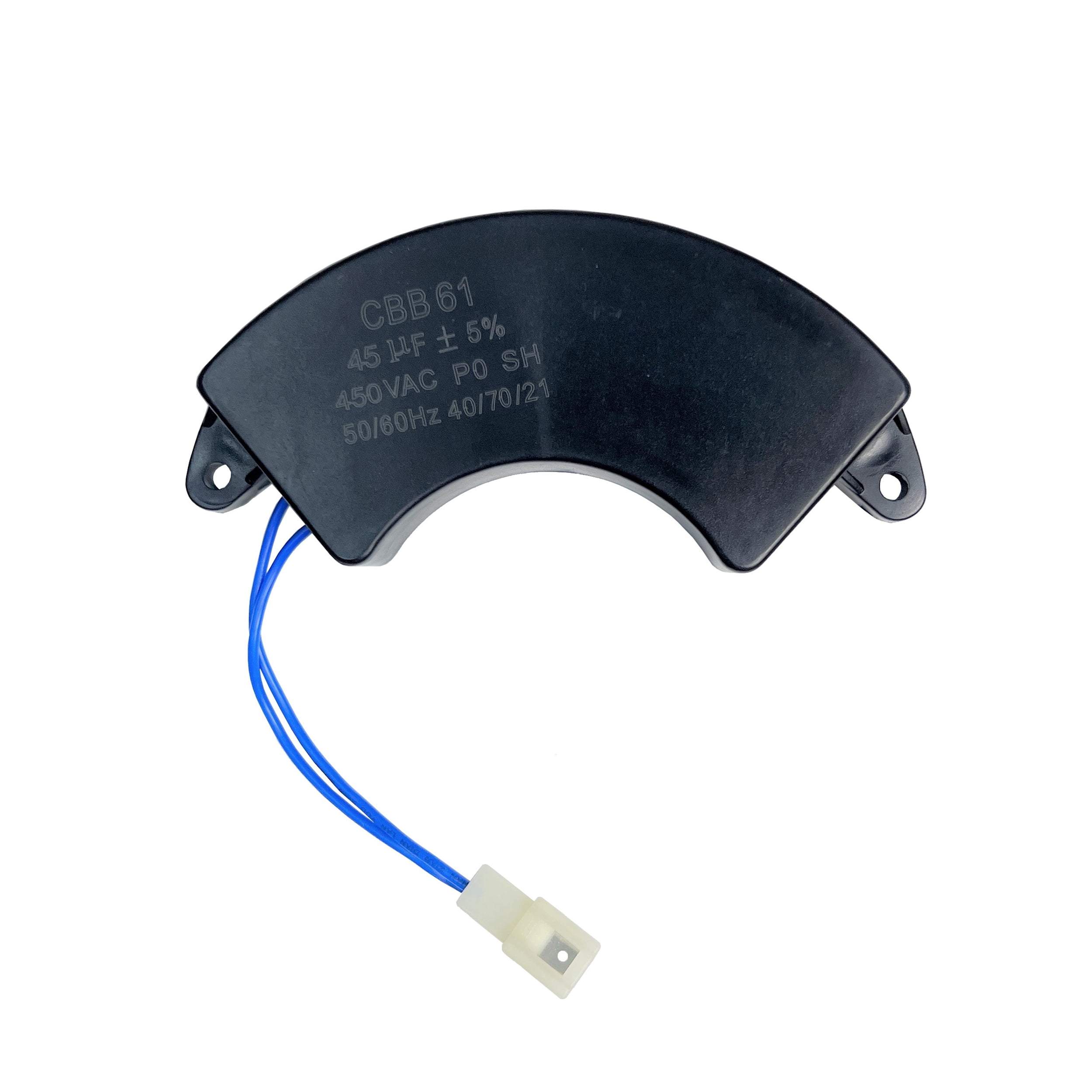 POWER PRODUCTS 45uF Generator Capacitor with Plug CBB61 45 μf 50 60Hz ...