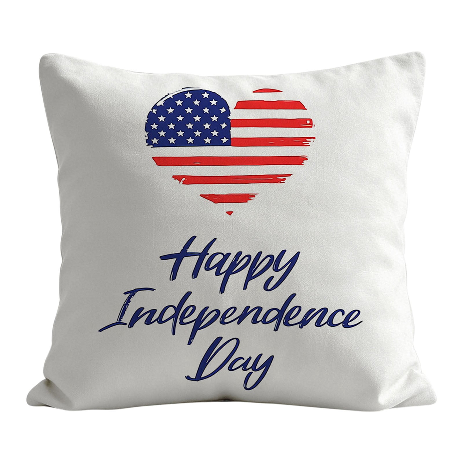 45x45cm Independence Day Print Pillow Cover Flag Star Decorative ...