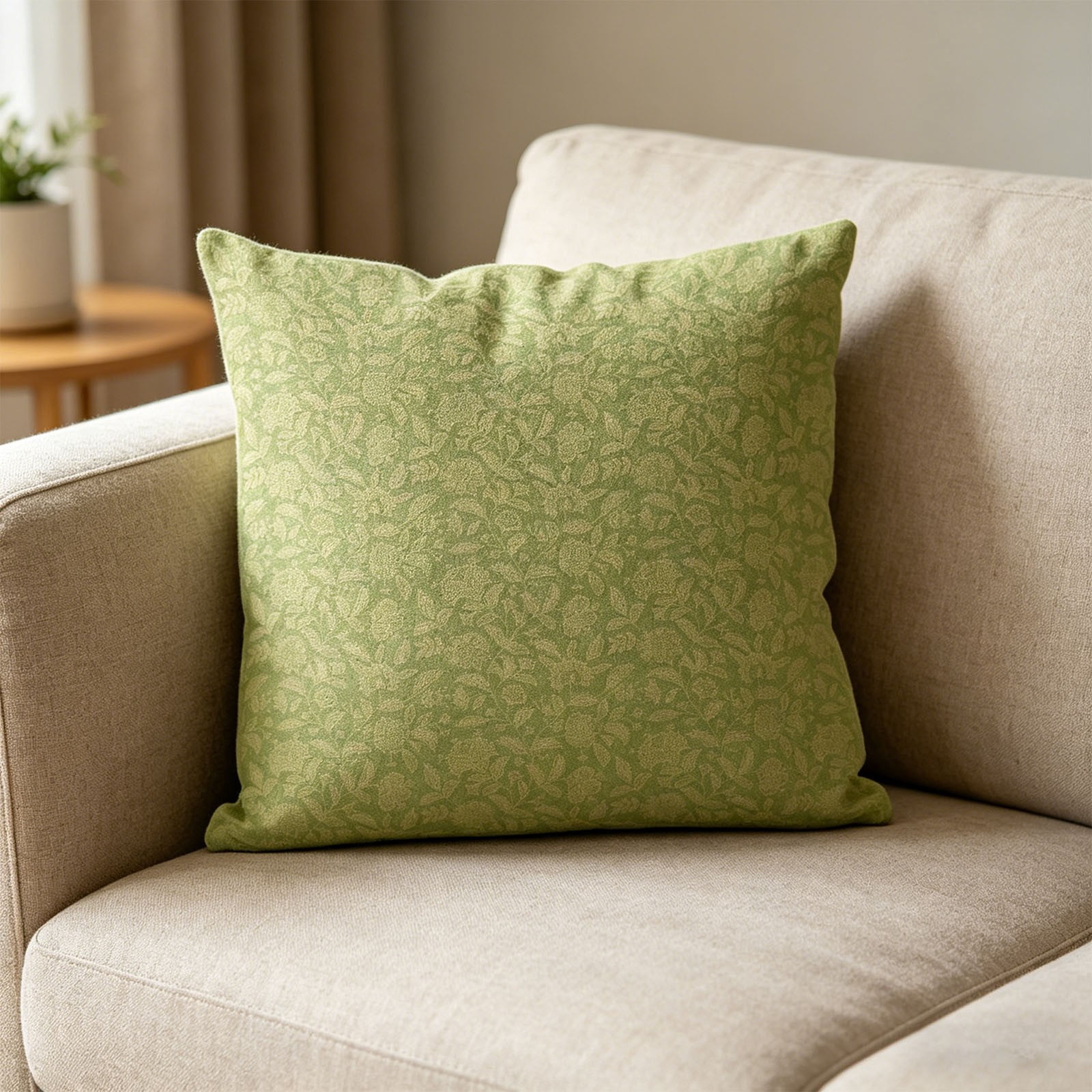 45x45cm Spring Throw Pillow Covers, Floral Polka Dot Plaid Cushion ...