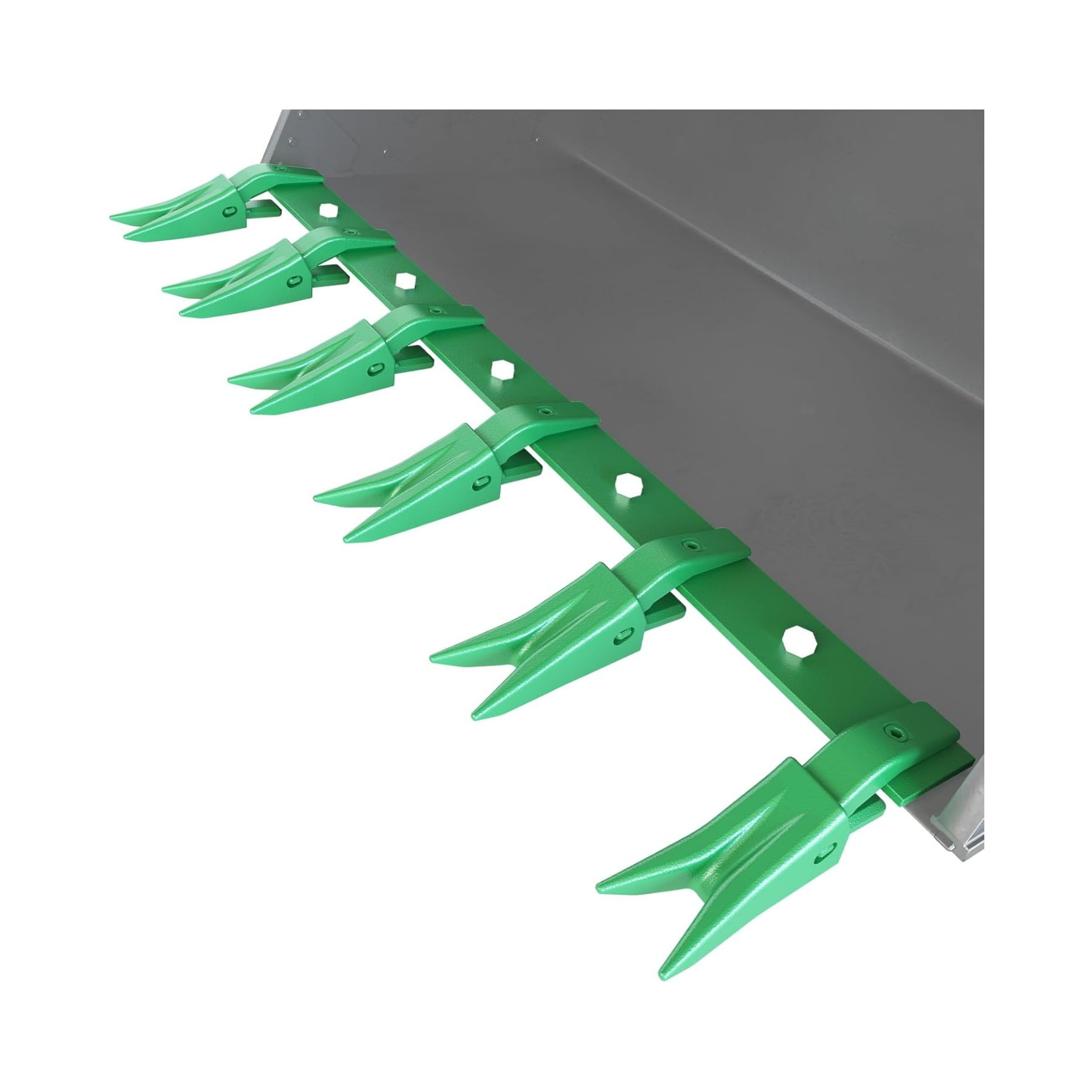 46/49/53/57"Home Tool Bucket Tooth Bar,Heavy Duty Tractor Bucket Teeth ...