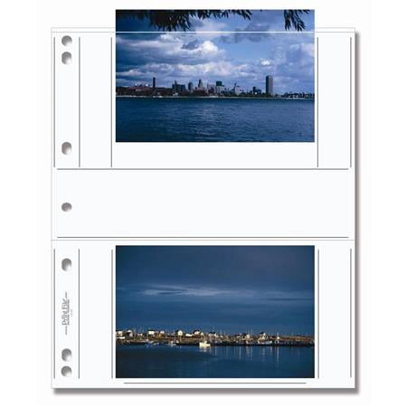 46-4P 8 mil Polypropylene Photo Album Page for 4 Prints, 4x6", 25 ...