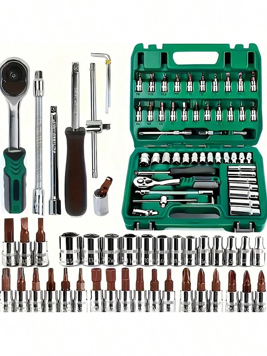 46/53/216pcs Professional Tool Set, Multi-Functional Toolbox, Portable ...