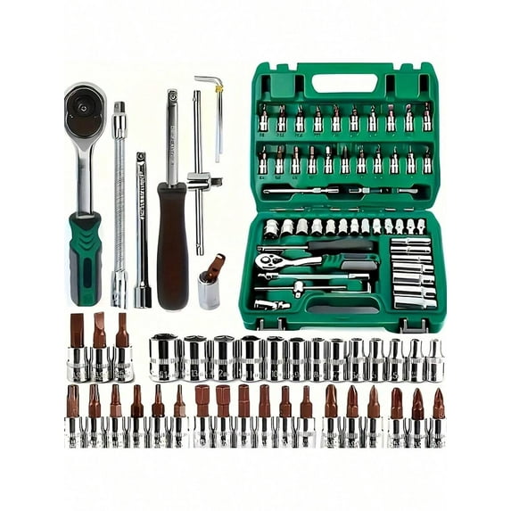 46/53/216pcs Professional Tool Set, Multi-Functional Toolbox, Portable ...