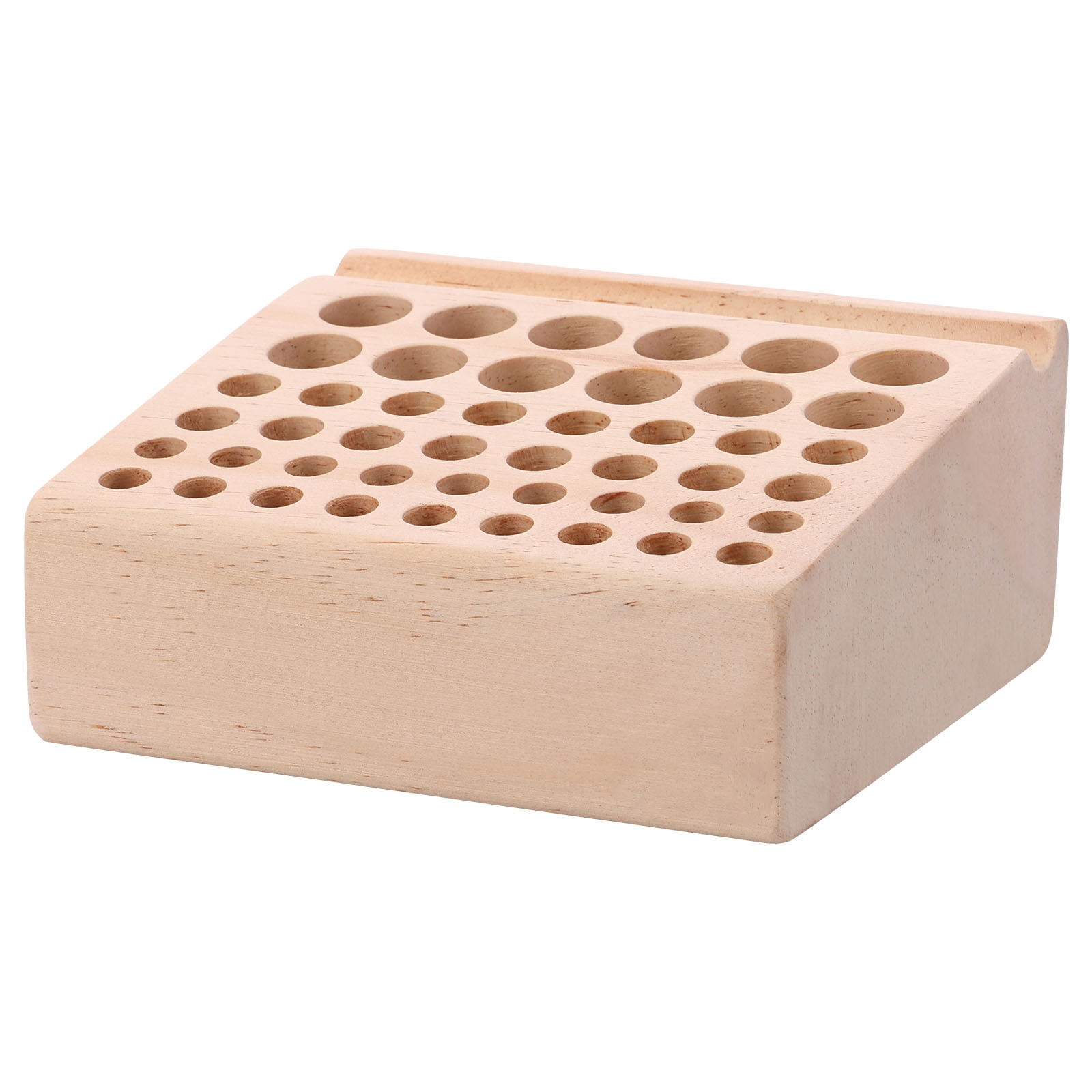 46/98 Holes Leather Craft Tool Holder Wood Leather Tool Organizer ...