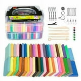 Polymer Clay ARTFLY , 50 Farben Clay Kit, Oven Bake Modeling Clay Play ...