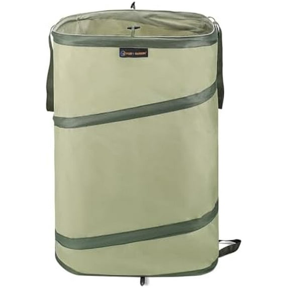 46 Gallon Square Collapsible Yard Waste Containers, Collapsible Trash ...