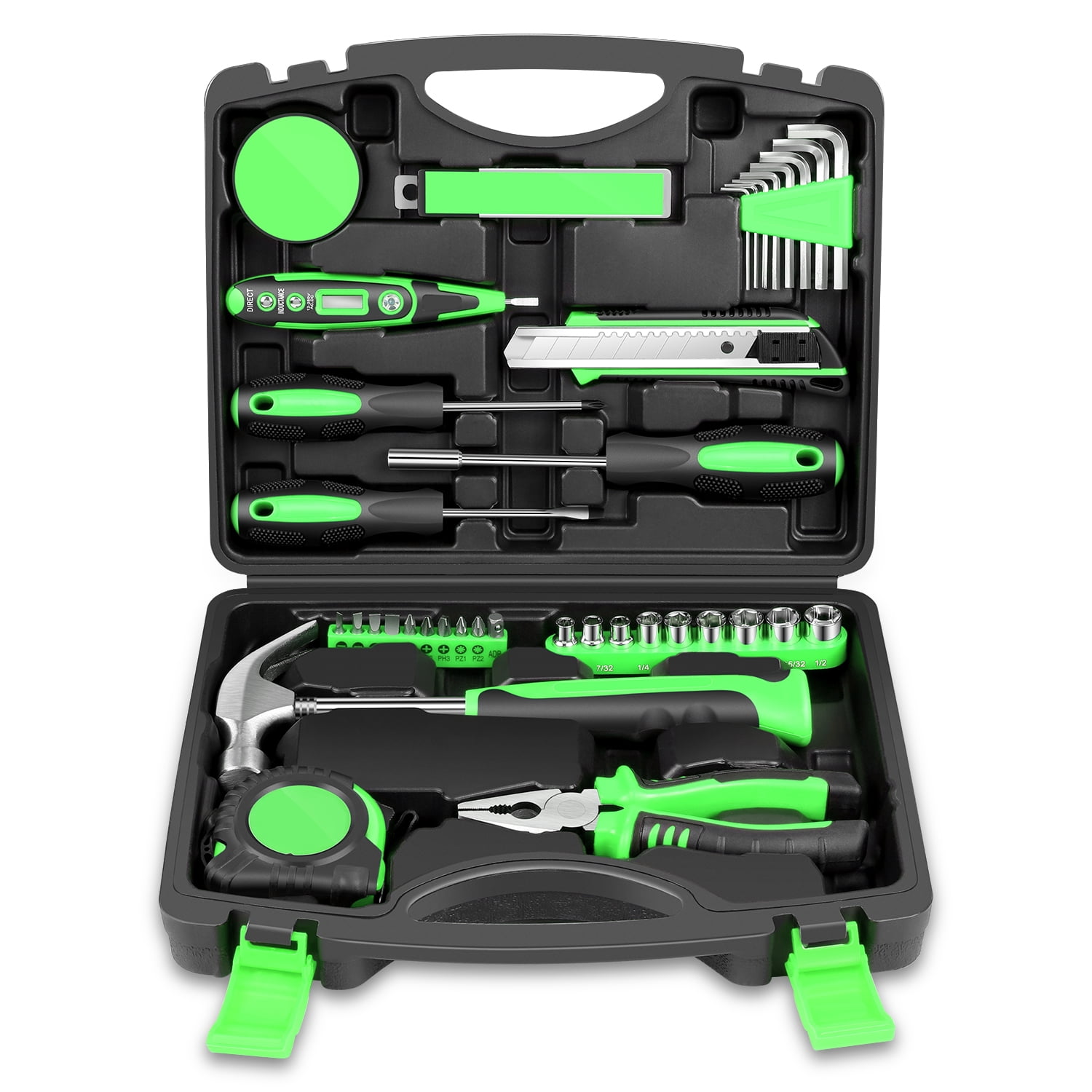 46 Pcs Portable Hand Tool Set Electronic Repair Precision Screwdriver ...