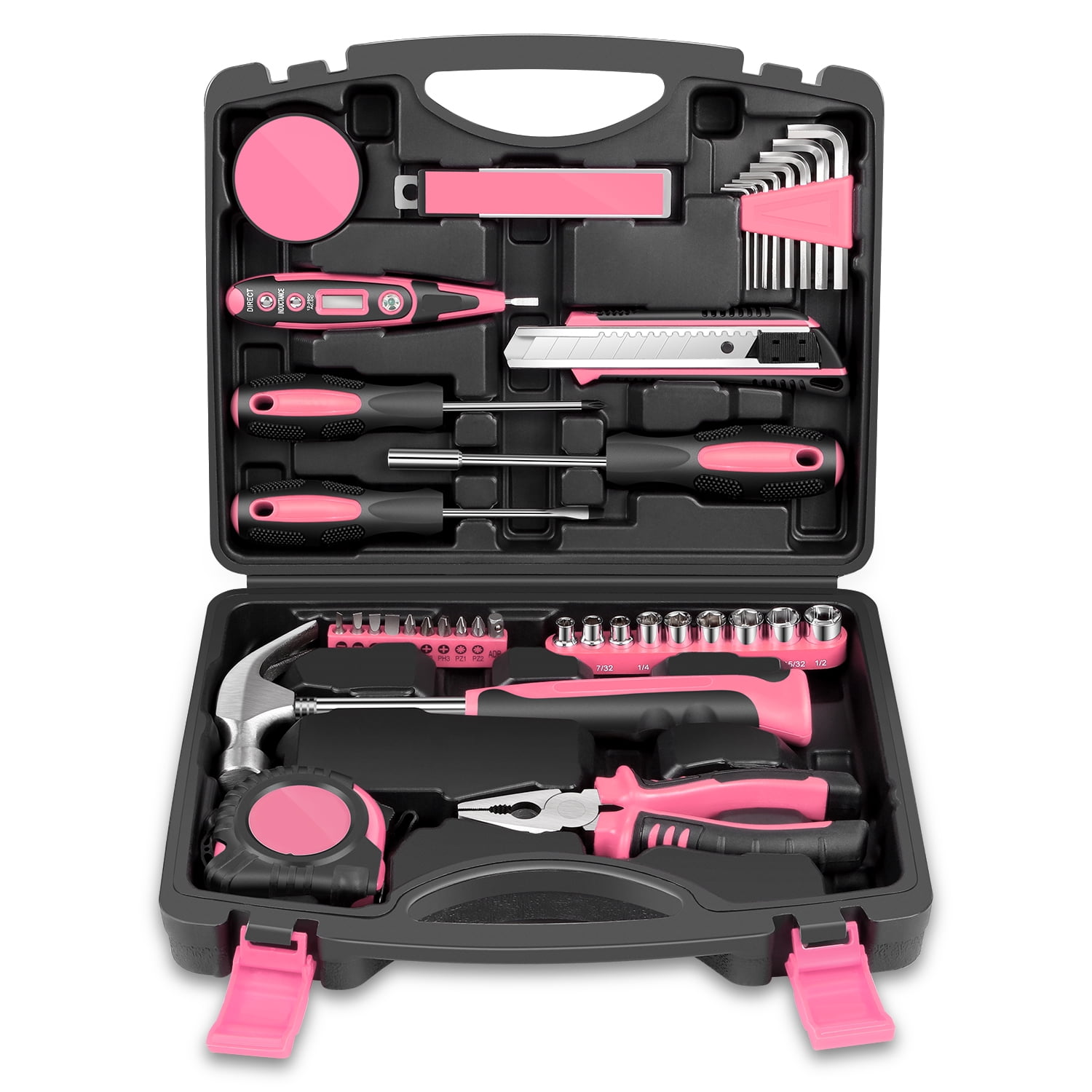 46 Pcs Portable Hand Tool Set Electronic Repair Precision Screwdriver ...