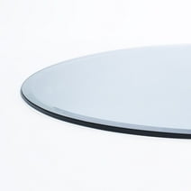 vidaXL Table Top Glass Top Round Table Top Replacement for Coffee Side ...