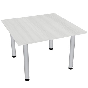 6 Person Arc Rectangle Meeting Room Table Square Metal Base w/Electric ...