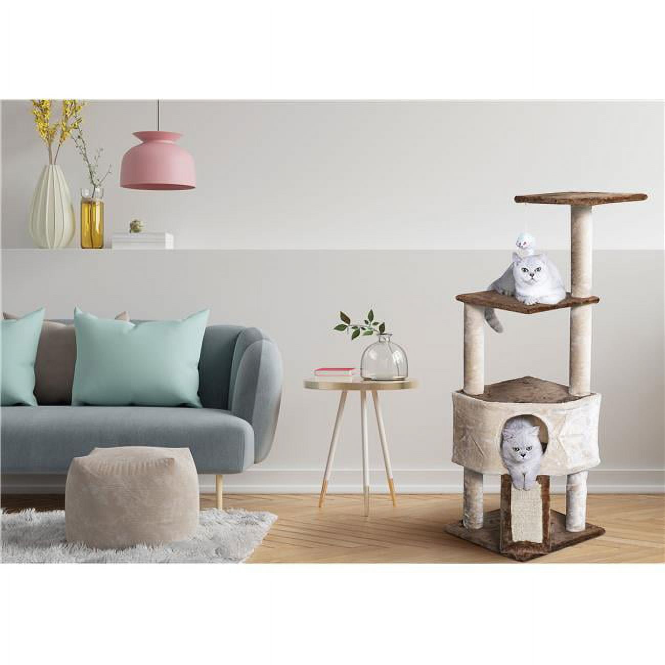 46 in. Kitten Cat Tree - Walmart.com