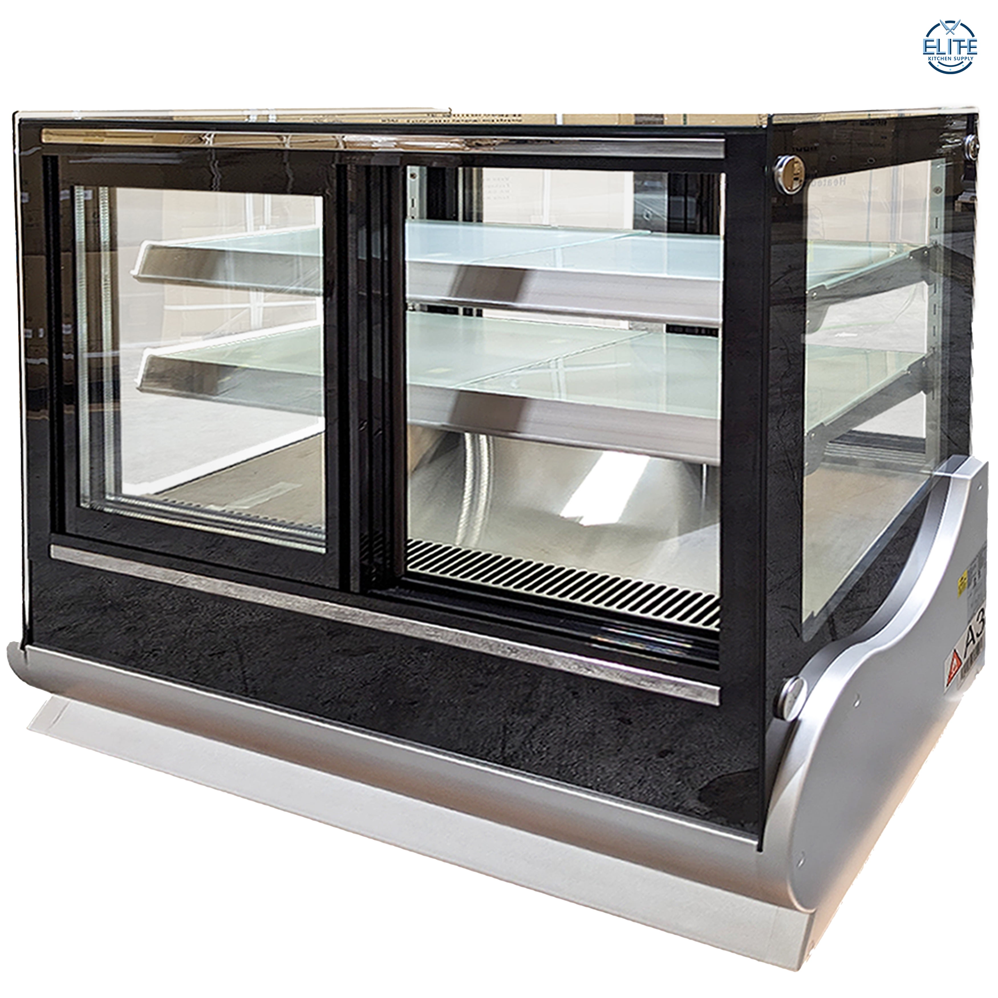 46 in. Refrigerated Countertop Bakery Display 9 Cu.Ft. Commercial ...